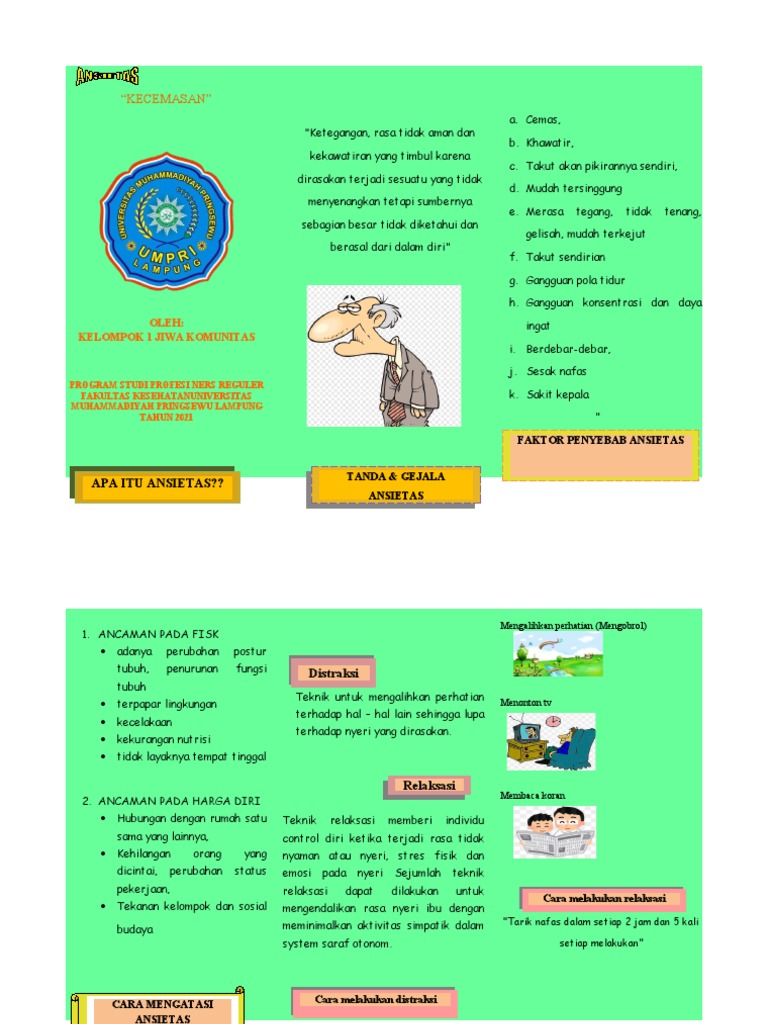Leaflet KECEMASAN | PDF