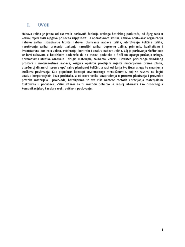 Računovodstvo Malog I Srednjeg Poduzeća - Seminar | PDF