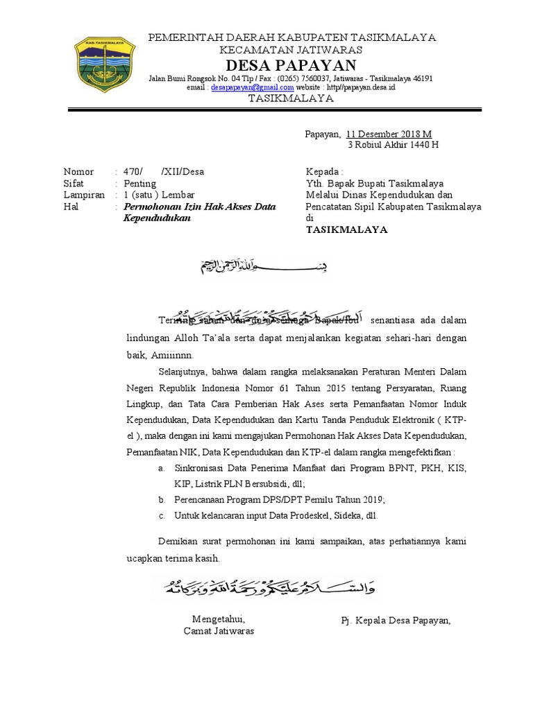 Contoh Surat Permohonan Peta - LolabilMcgrath