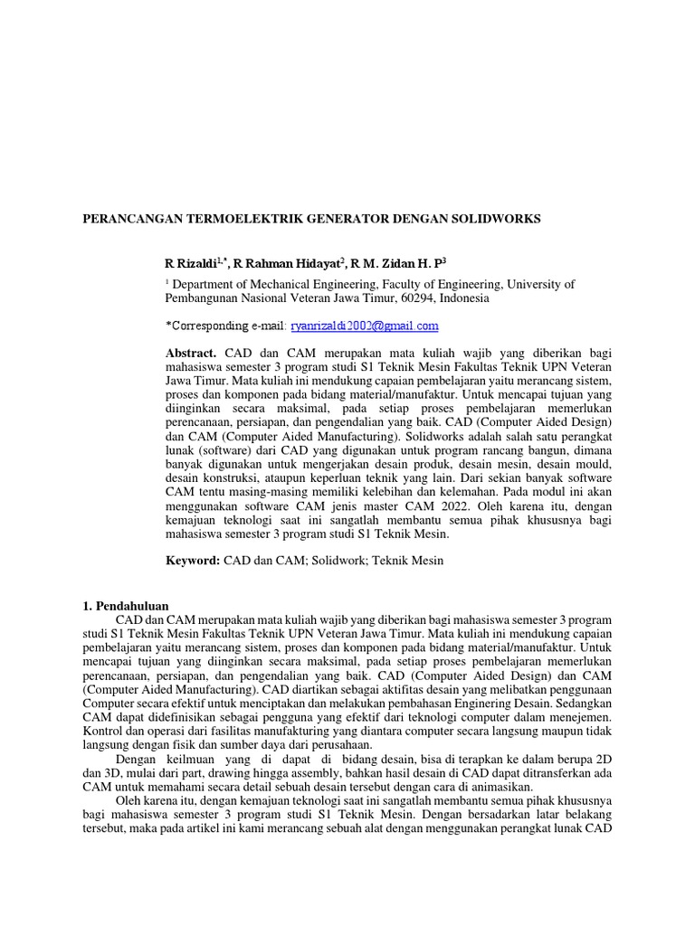 013 - 015 - 008 - Artikel CAD CAM | PDF