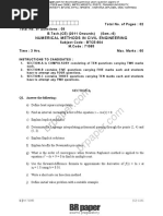 Numerical Methods Questions and Answers | PDF | Numerical Analysis | Algorithms And Data Structures