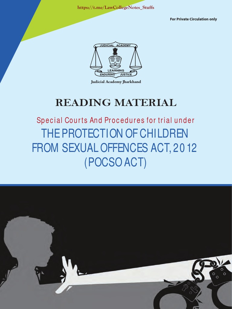 POCSO and Its Procedure | PDF | Assault | Crime & Violence