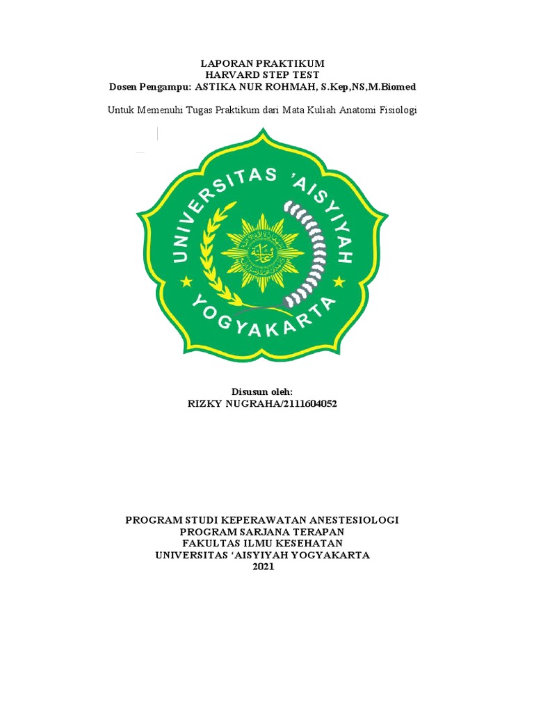 Harvard Step Test | PDF