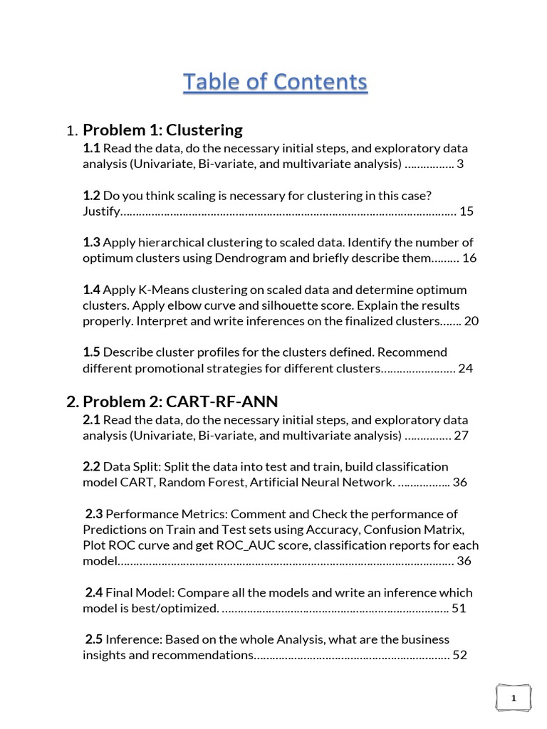 Project Report - Data Mining | PDF | Cluster Analysis | Receiver ...