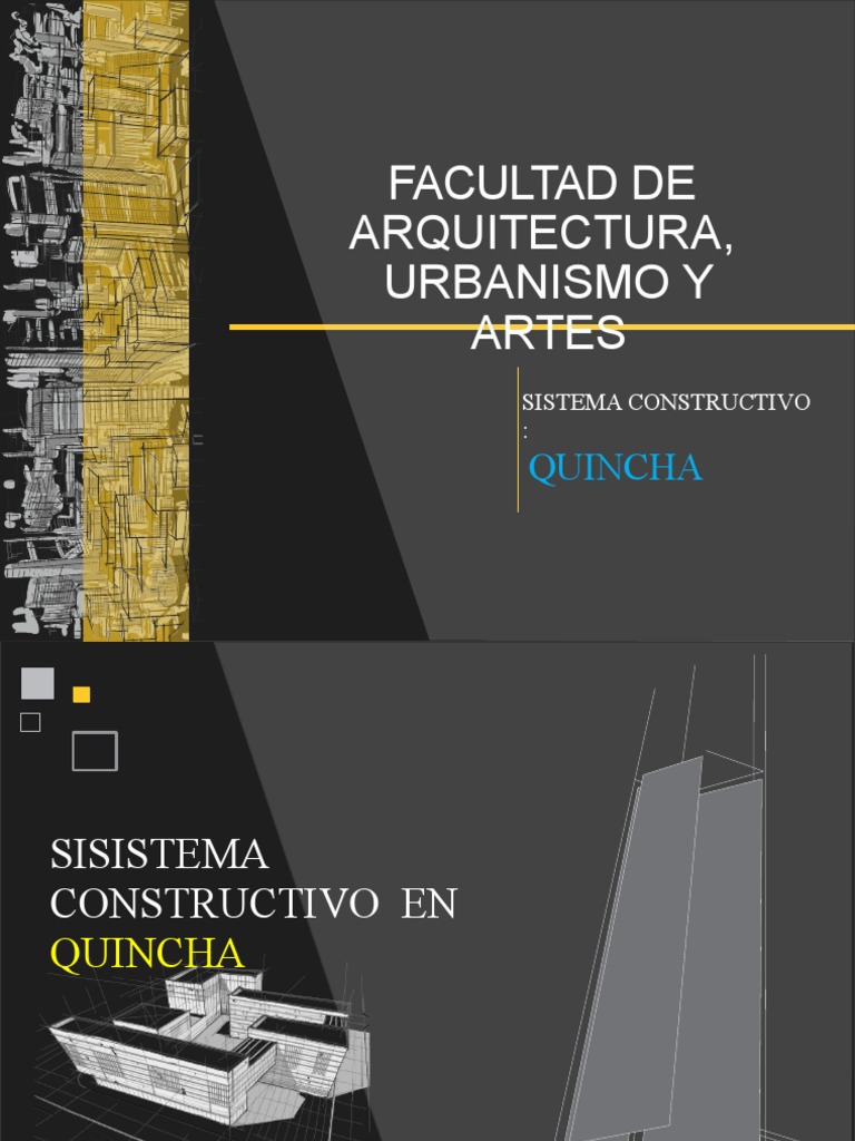 Sistema Constructivo Quincha en Perú | PDF | Fundación (Ingeniería ...