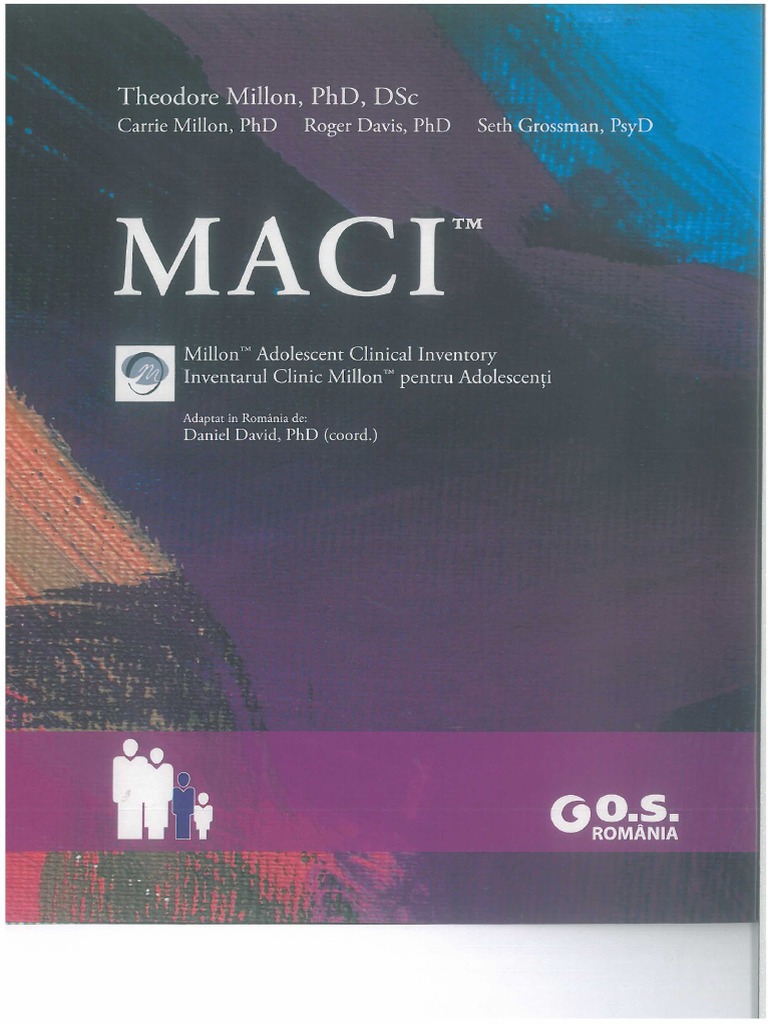 MACI - Manual Integral | PDF