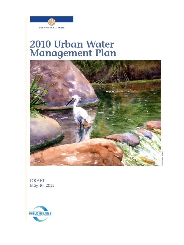 2010 Rban Water Management Plan: Draft | PDF | Water Conservation ...