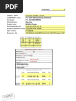 Pump Performance Test Report | PDF | Watt | Amplifier