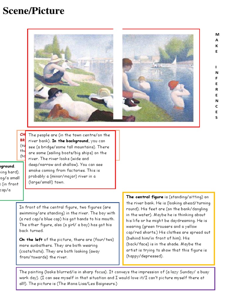 Describing A Scene/Picture: M A K E | PDF