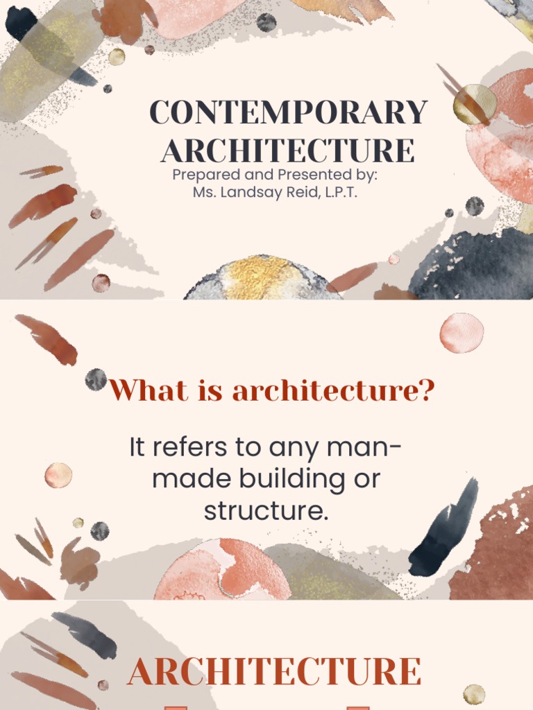 CPAR-LESSON 9-Contemporary Architecture | PDF | Dome | Truss