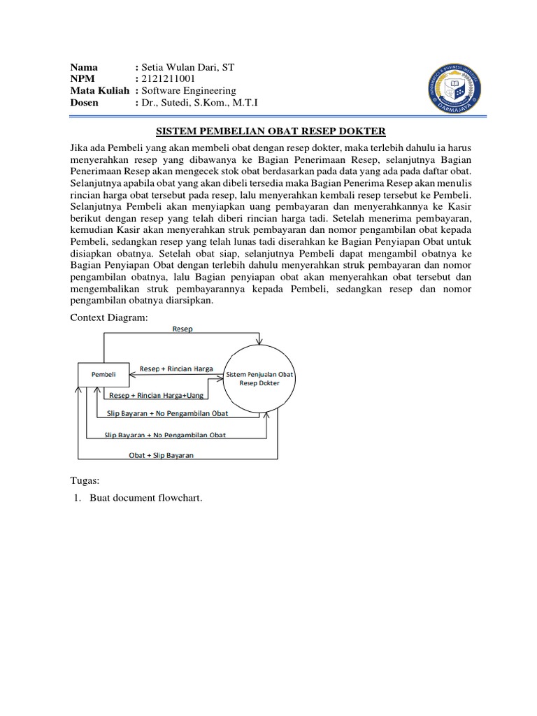 Contoh Document Flowchart Kasir (Manual) | PDF