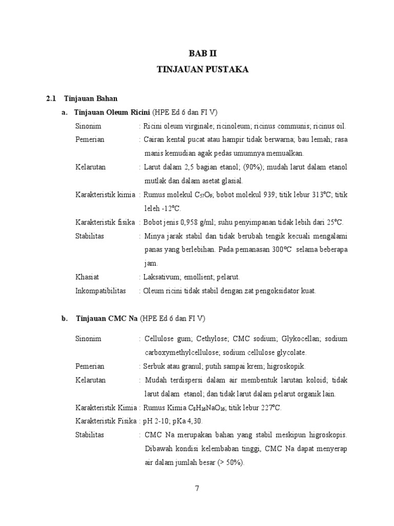 BAB II Emulsi FIX | PDF