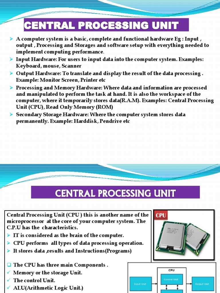 Central Processing Unit | PDF | Central Processing Unit | Hertz Central Processing Unit | PDF | Central Processing Unit | Hertz