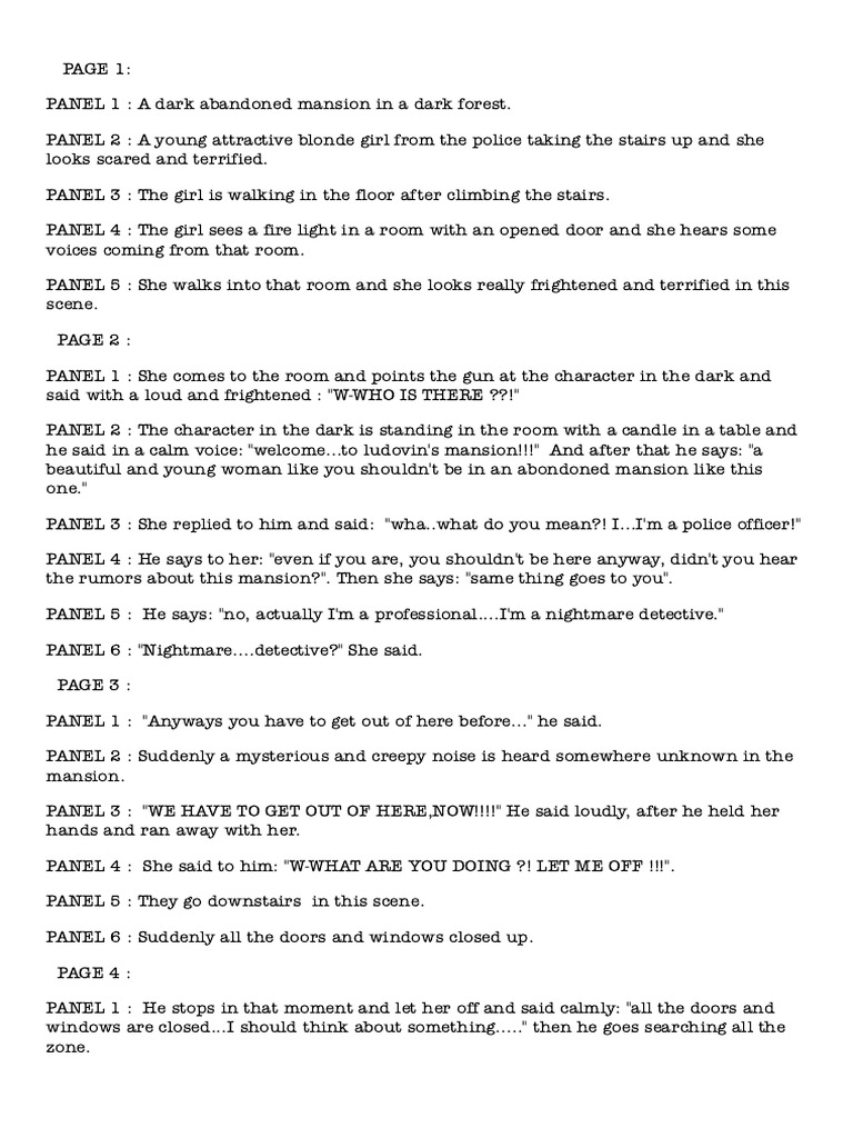 Black Inspector Script | PDF | Mystery, Thriller & Crime Fiction | Poetry