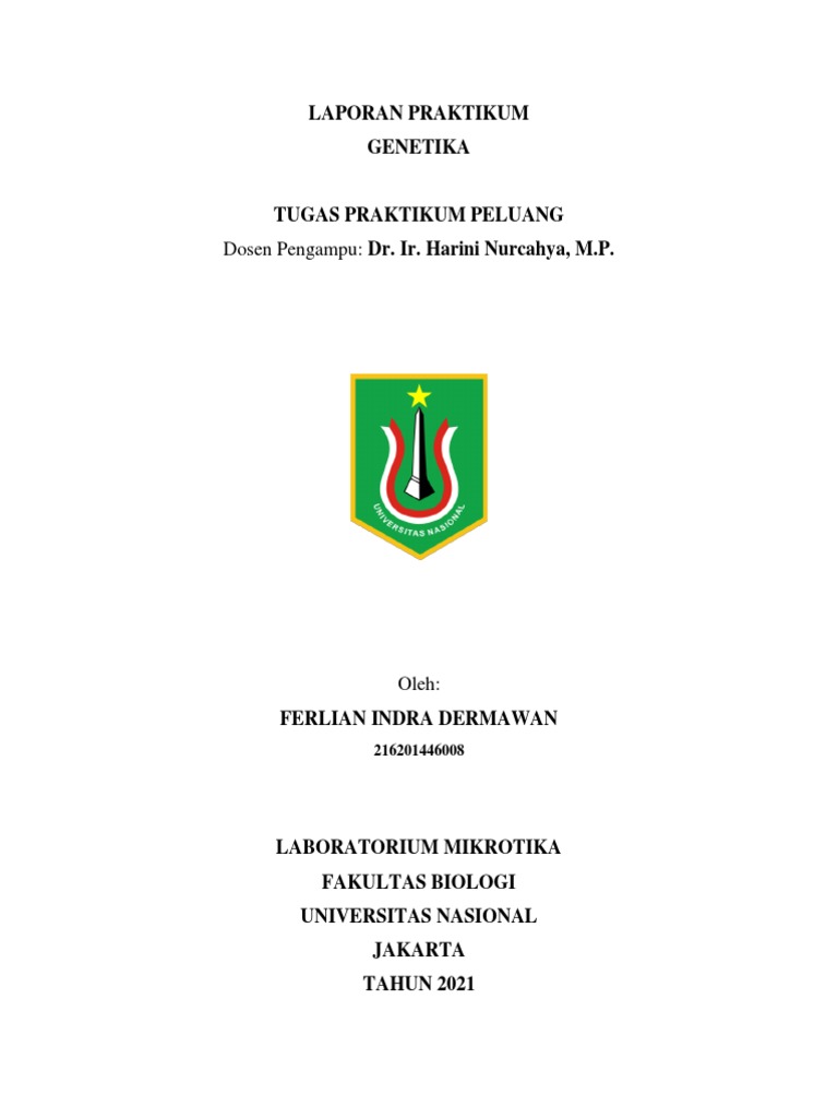 Ferlian Indra Dermawan-216201446008-Tugas Peluang | PDF