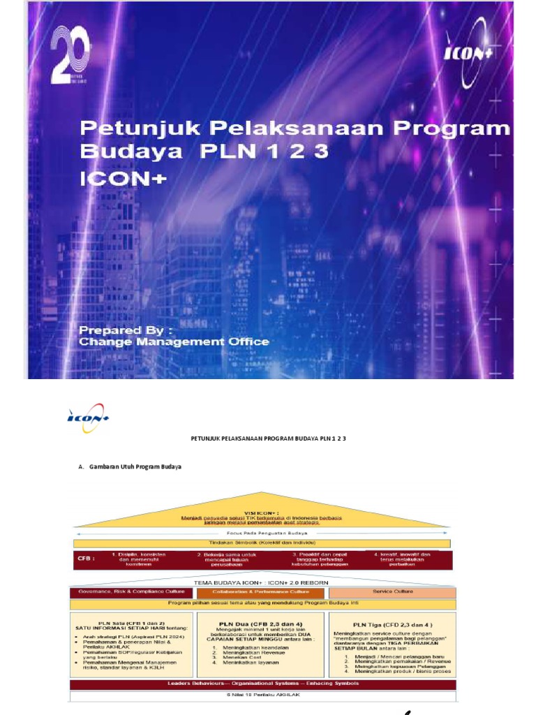 Program Budaya Perusahaan - 2021 | PDF
