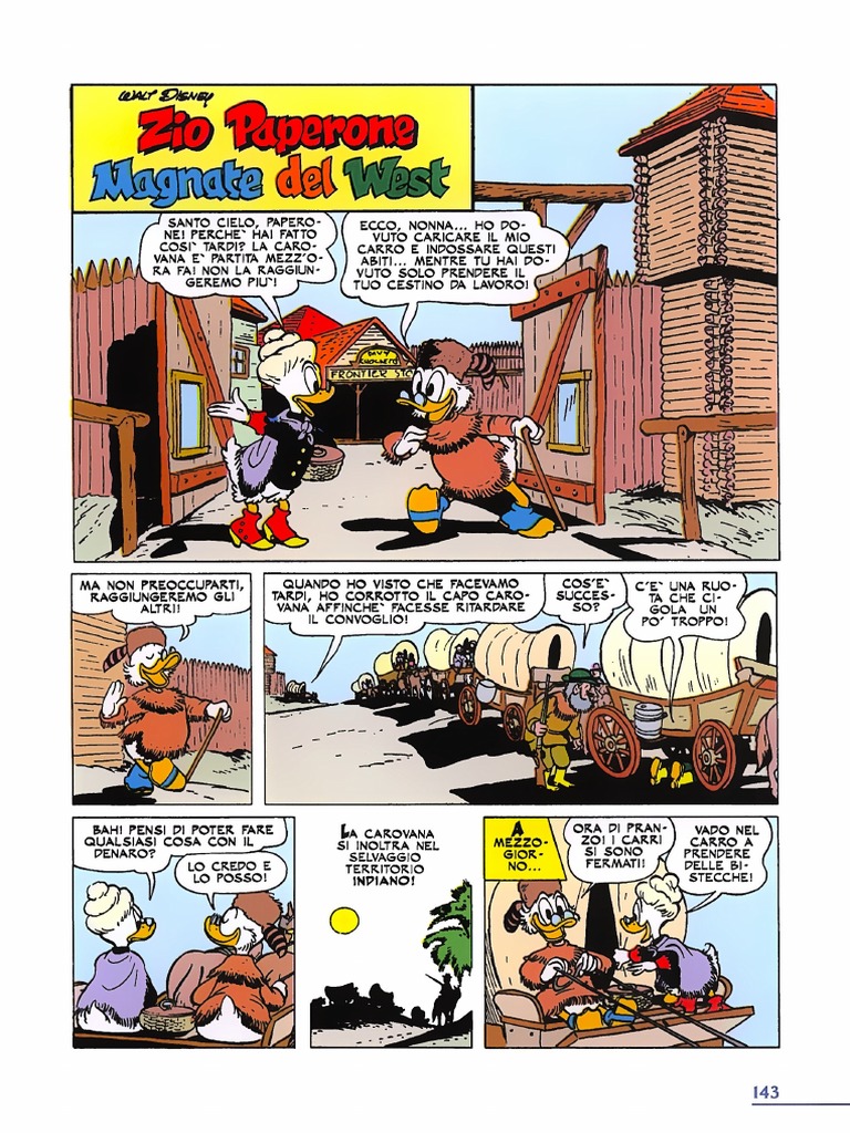 Zio Paperone Magnate Del West | PDF
