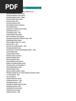 01 Daman Provider Network - List of Hospitals Within UAE For Daman's ...