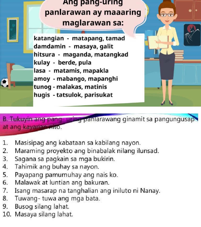 Pang Uring Panlarawan | PDF