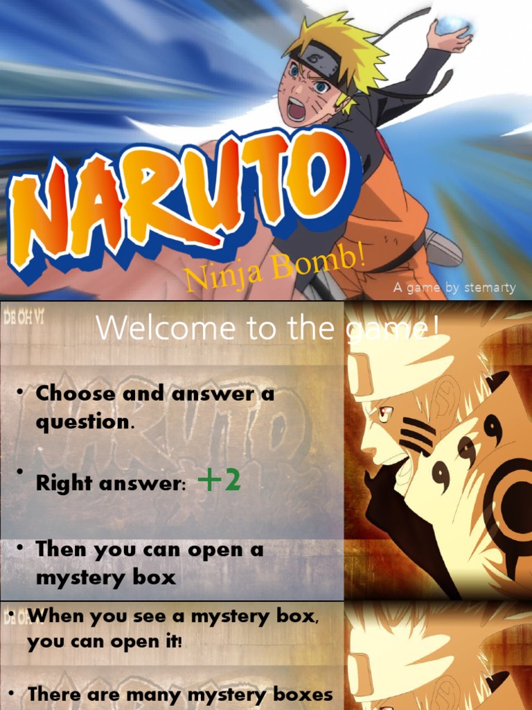 Naruto Ninja PPT Bomb Game | PDF | Sports | Ball Games