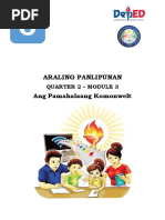 Q2 - W3 - Ang Pamahalaang Komonwelt | PDF