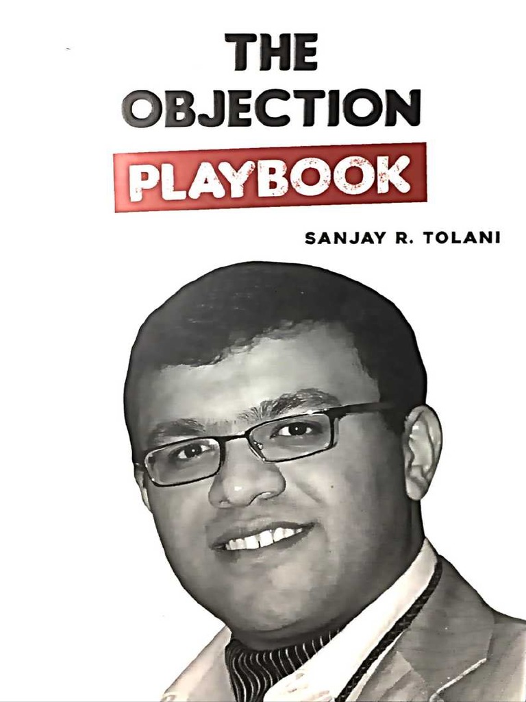 Toaz - Info DR Sanjay Tolani The Objection Playbook | PDF