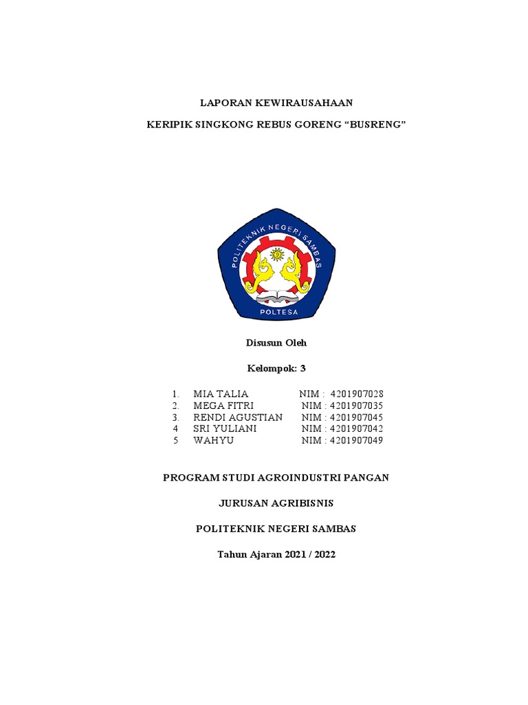 Laporan Kwu Kel.3 | PDF