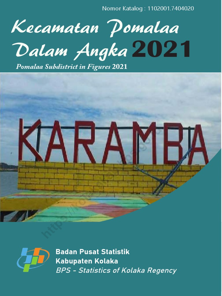 Kecamatan Pomalaa Dalam Angka 2021 | PDF