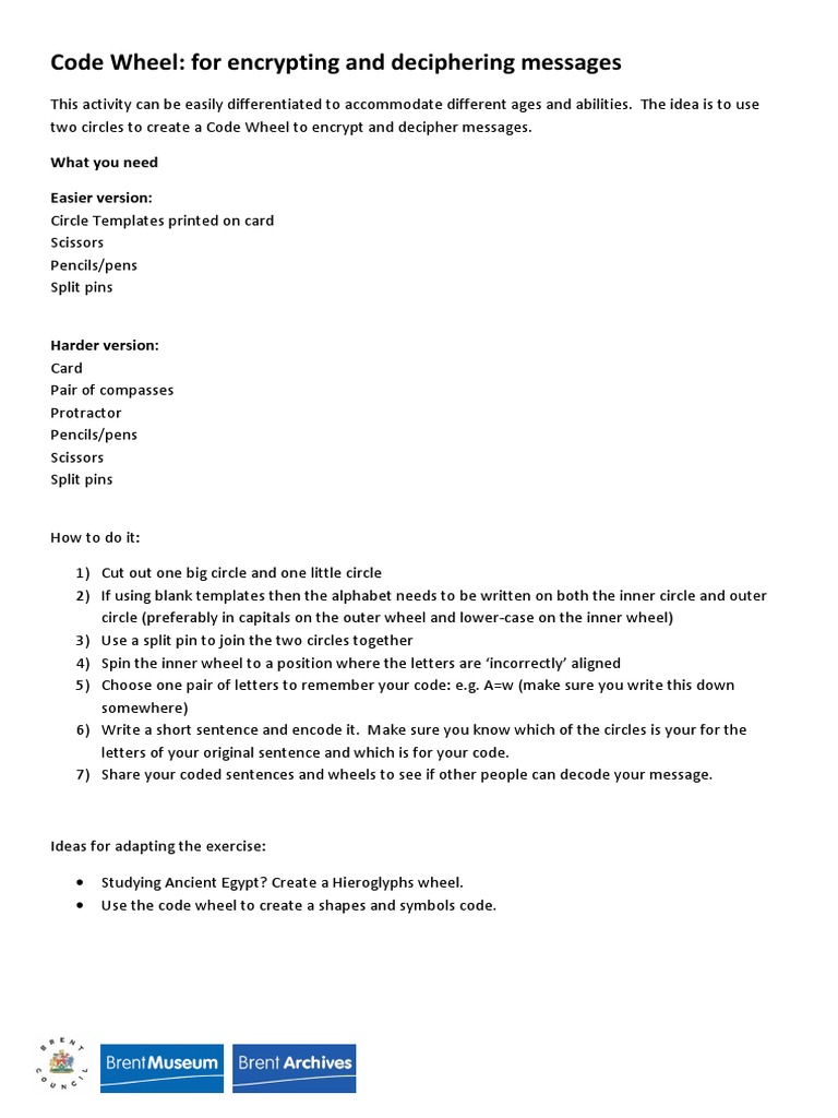 Take One Letter Spy Code Resource | PDF | Communication | Notation