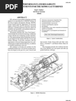 Mitsubishi M701F Gas Turbine Overview | PDF | Gas Turbine | Power (Physics)