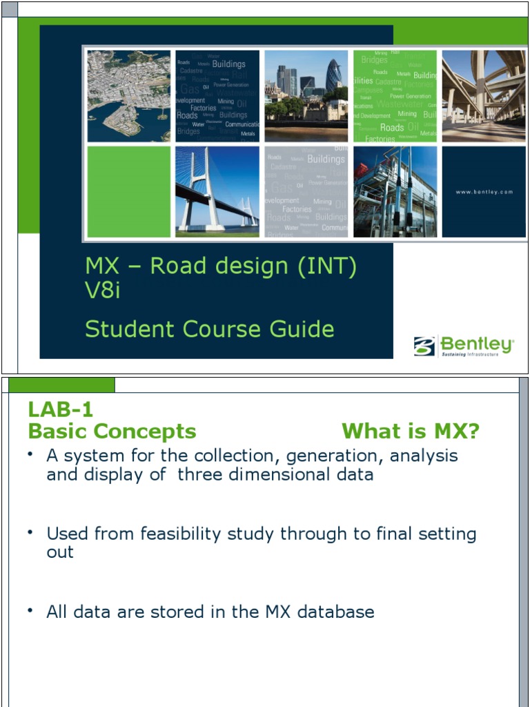 MX - Road Design | PDF | String (Computer Science) | Computer Aided Design