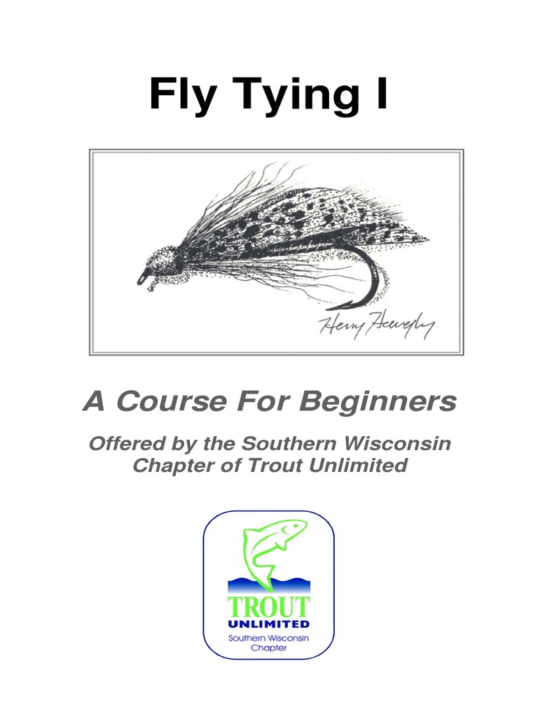 Fly Tying I Instructional Booklet | PDF | Yarn | Artificial Fly