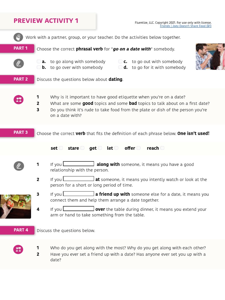 Friendsjoeydoesntsharefood Interactive | PDF | Waiting Staff | Restaurants