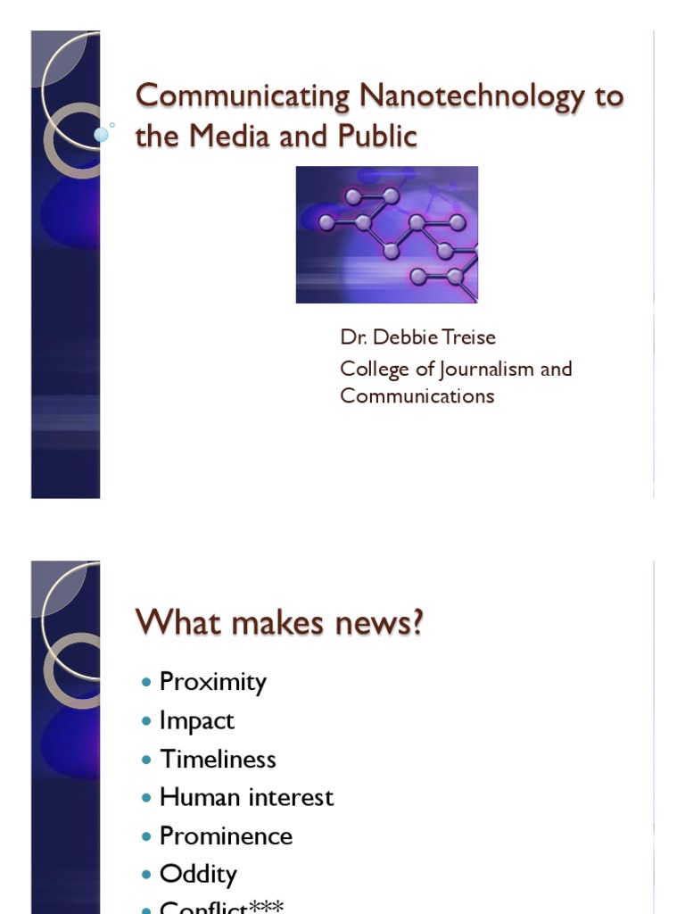 Dr. Debbie Treise College of Journalism and Communications | PDF ...