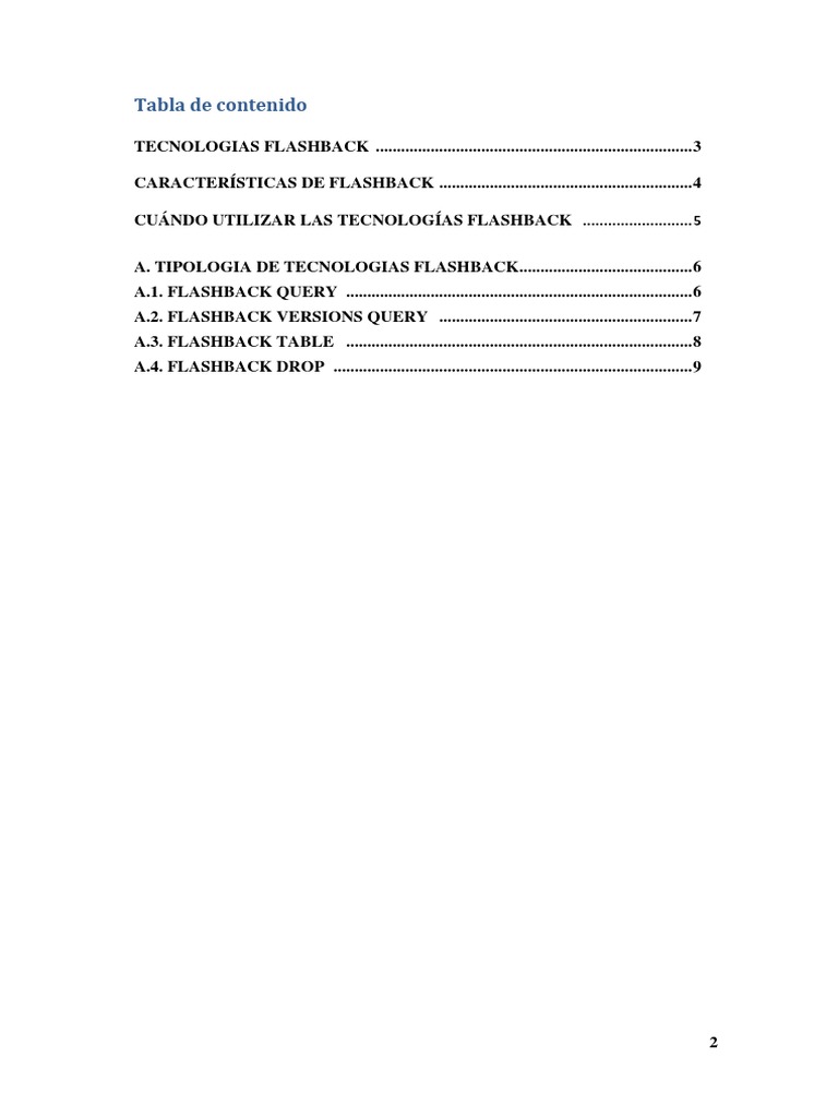 S16 Flashback-Oracle | PDF | Bases de datos | SQL