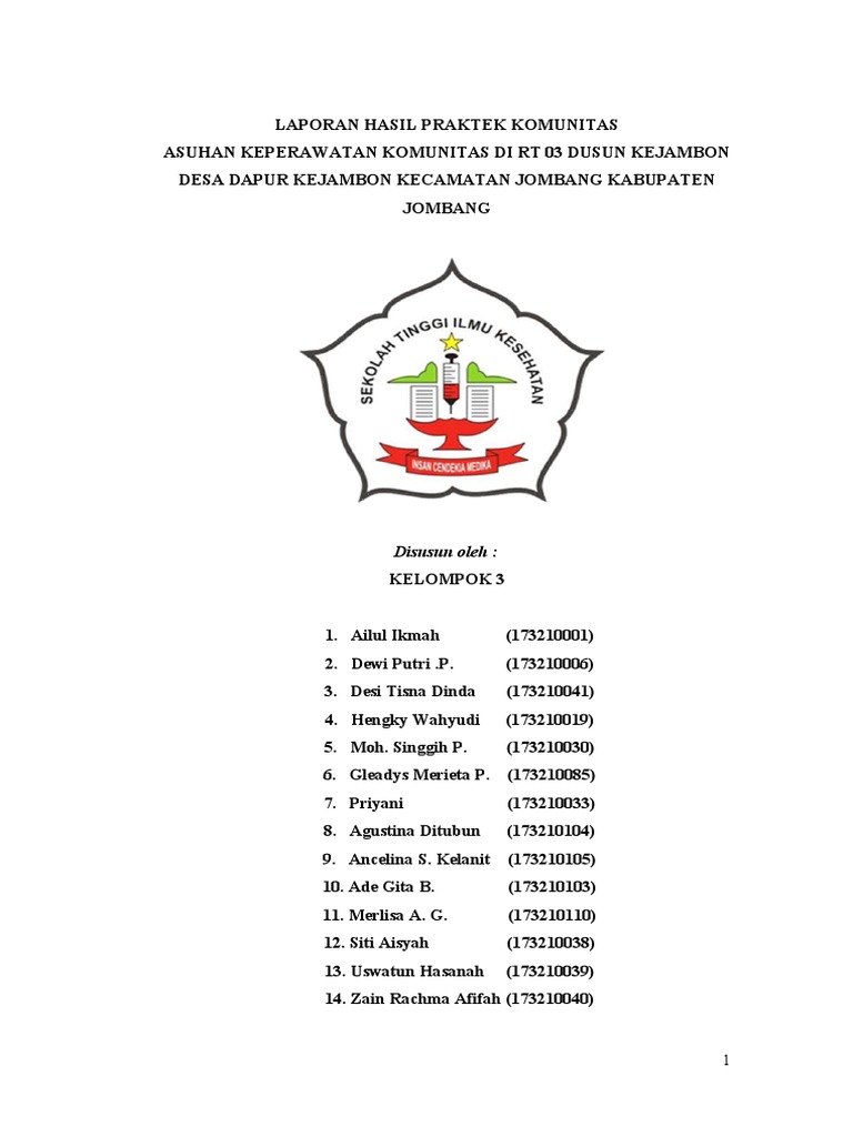 Analisa Data Kep Komunitas | PDF