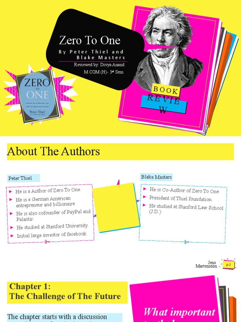 Zero To One-Book Review (By Divya Anand) | PDF | Market (Economics ...
