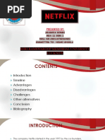 Questionnaire Netflix | PDF | Netflix | Streaming Media