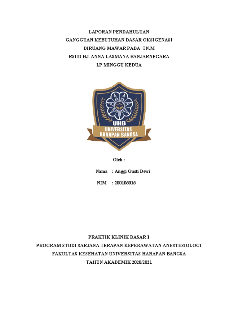 LP MINGGU Kedua Anggi | PDF