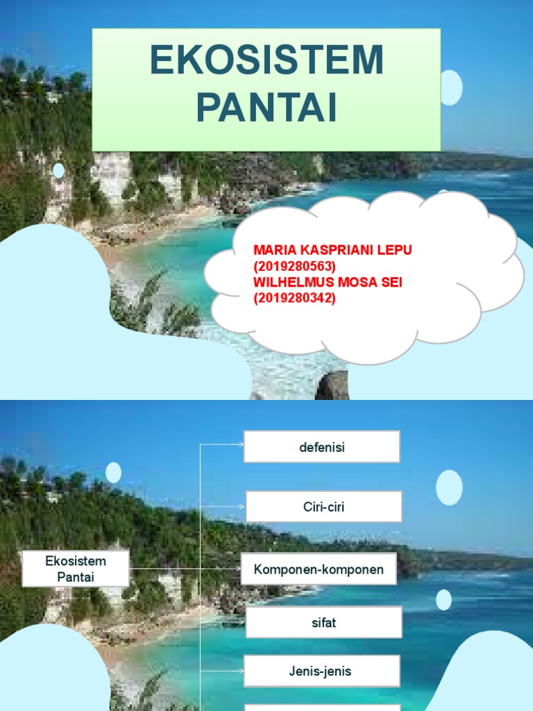 Ekosistem Pantai | PDF