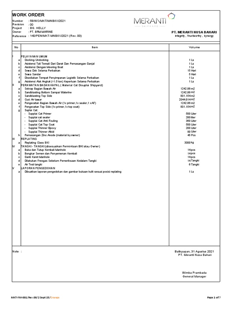Daily Plan Baru | PDF