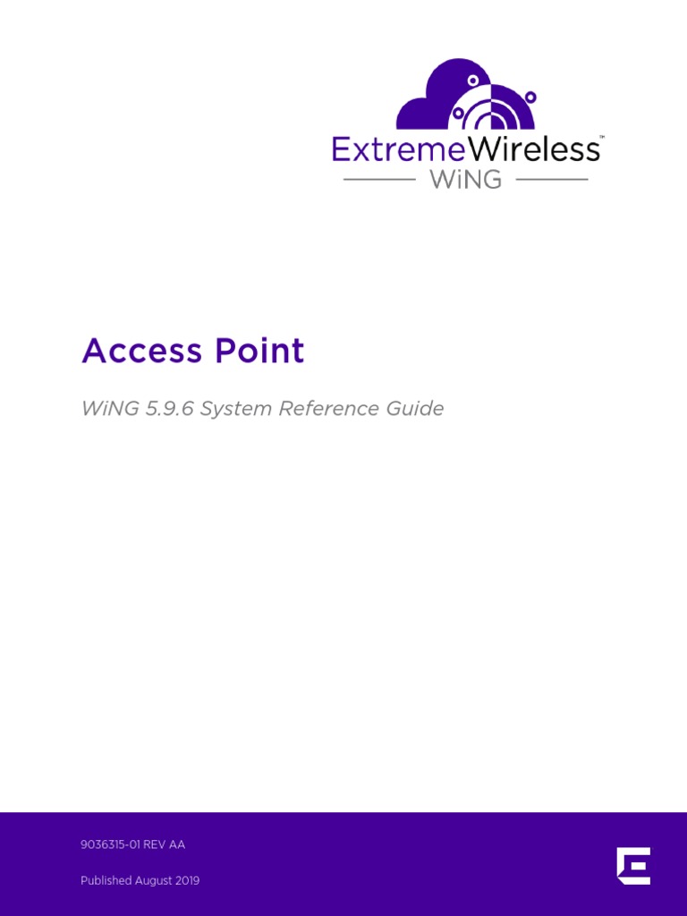 AP ReferenceGuide | PDF | Computer Network | Wireless Lan