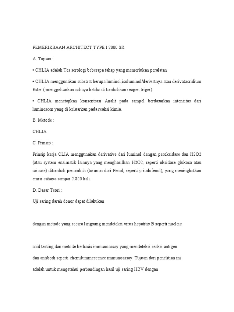 Pemeriksaan IMLTD | PDF