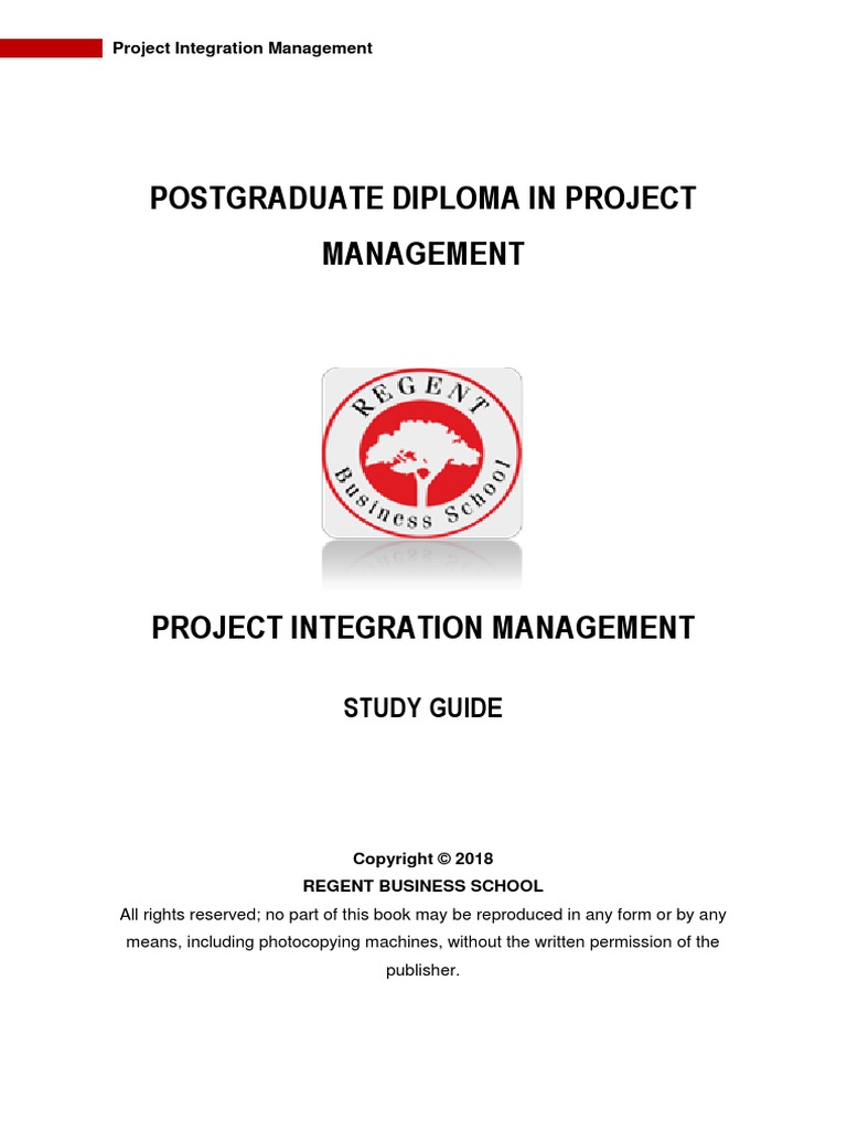 PGDPM Project Integration Management | Download Free PDF | Net Present Value | Strategic Management