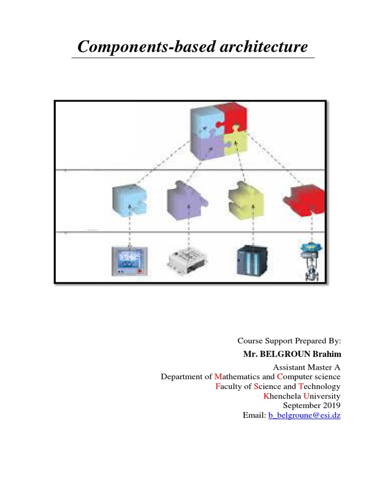 001 Basic Concepts | PDF | Component Based Software Engineering | Software Framework