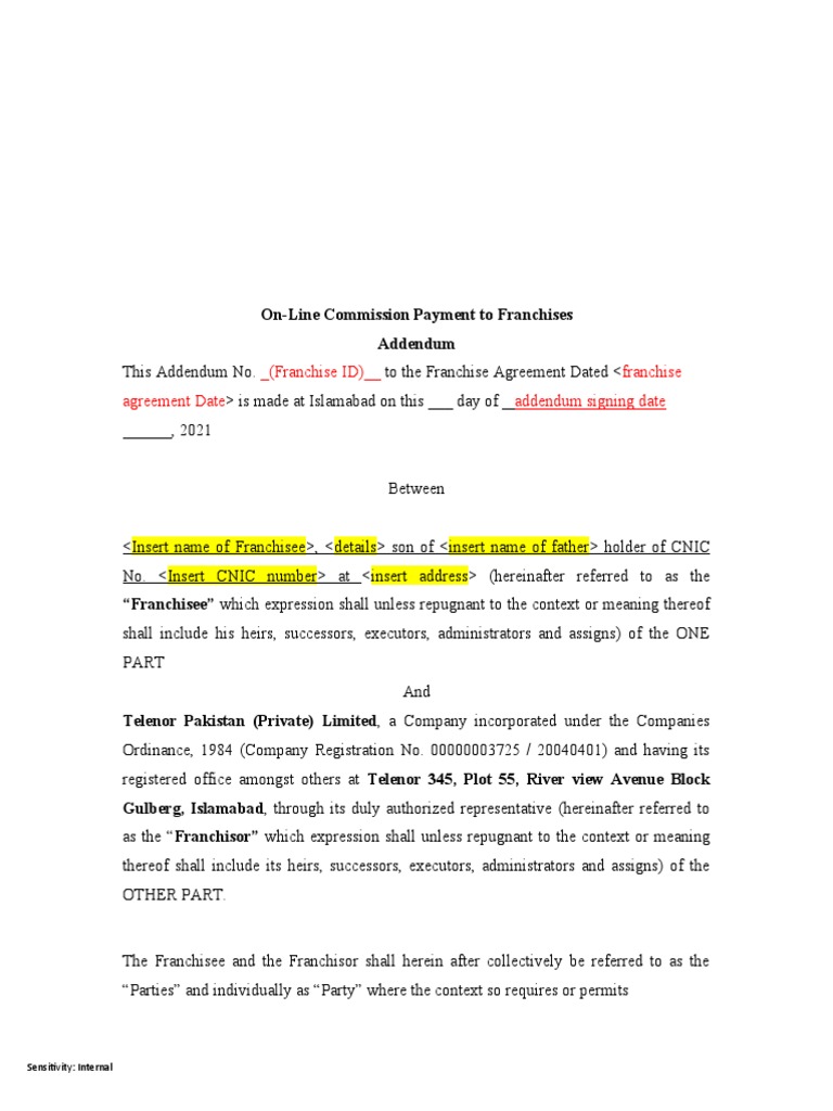 05-Online Commission Payment To Franchises Rs.200 | PDF | Franchising ...