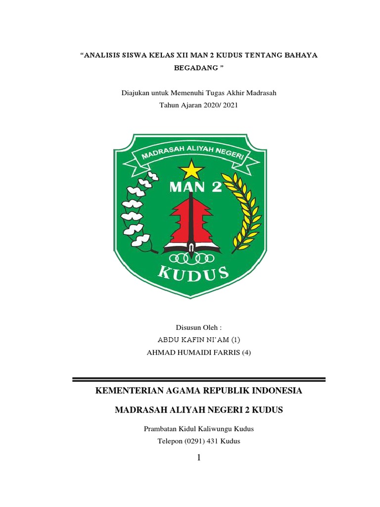 2021 - 12 Ips 2 - Abdu Kafin Niam - Ahmad Humaidi Faris | PDF