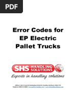 Empower Controller Error Codes | PDF