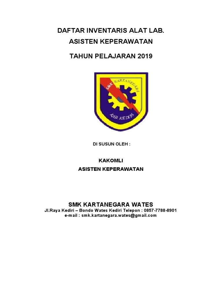 Daftar Inventaris Alat Lab 2019 | PDF