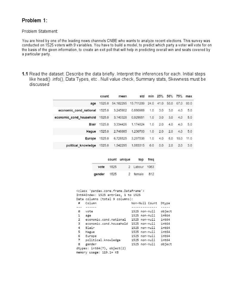 ML Project Report | PDF | Regression Analysis | Logistic Regression